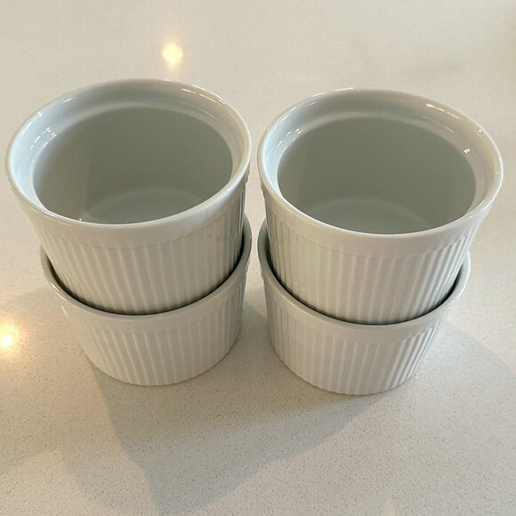 Our Table | Kitchen | Our Table Large 6oz White Ramekins 4 | Poshmark